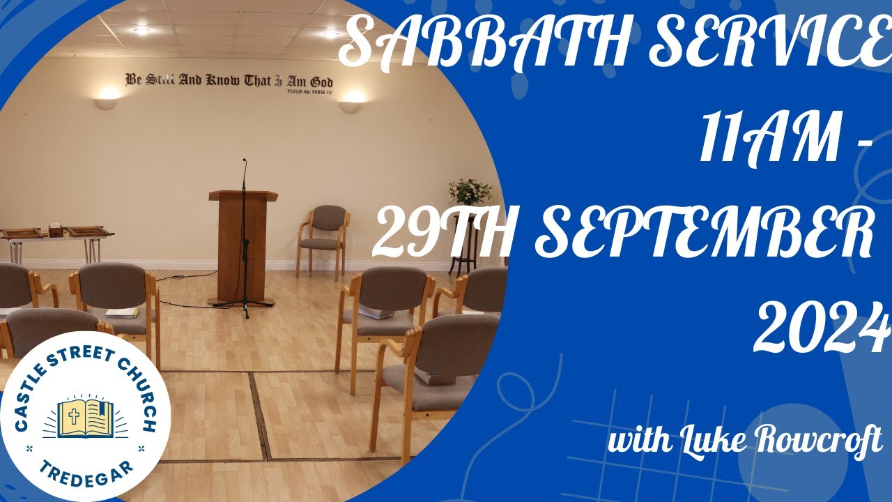 Sabbath Service - Sunday 29th September 2024 - YouTube