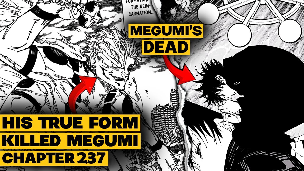 Sukuna's Original Form Suppressed Megumi's Soul to kill him ; Jujutsu ...