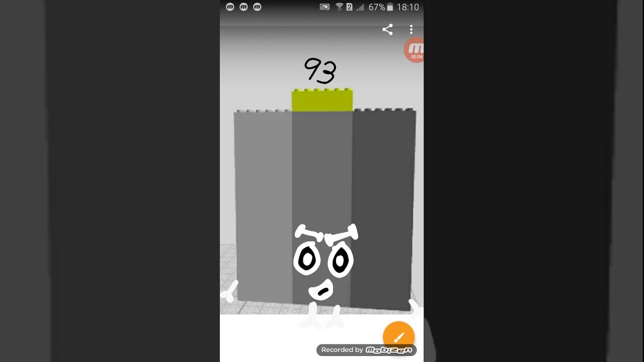 My Fanamde Numberblocks 91-95 - YouTube