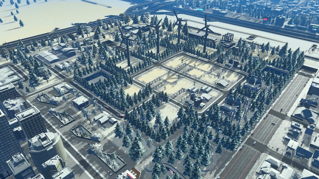 [시티즈:스카이라인] Whiteshire #6 - 전원지구 만들기 - YouTube