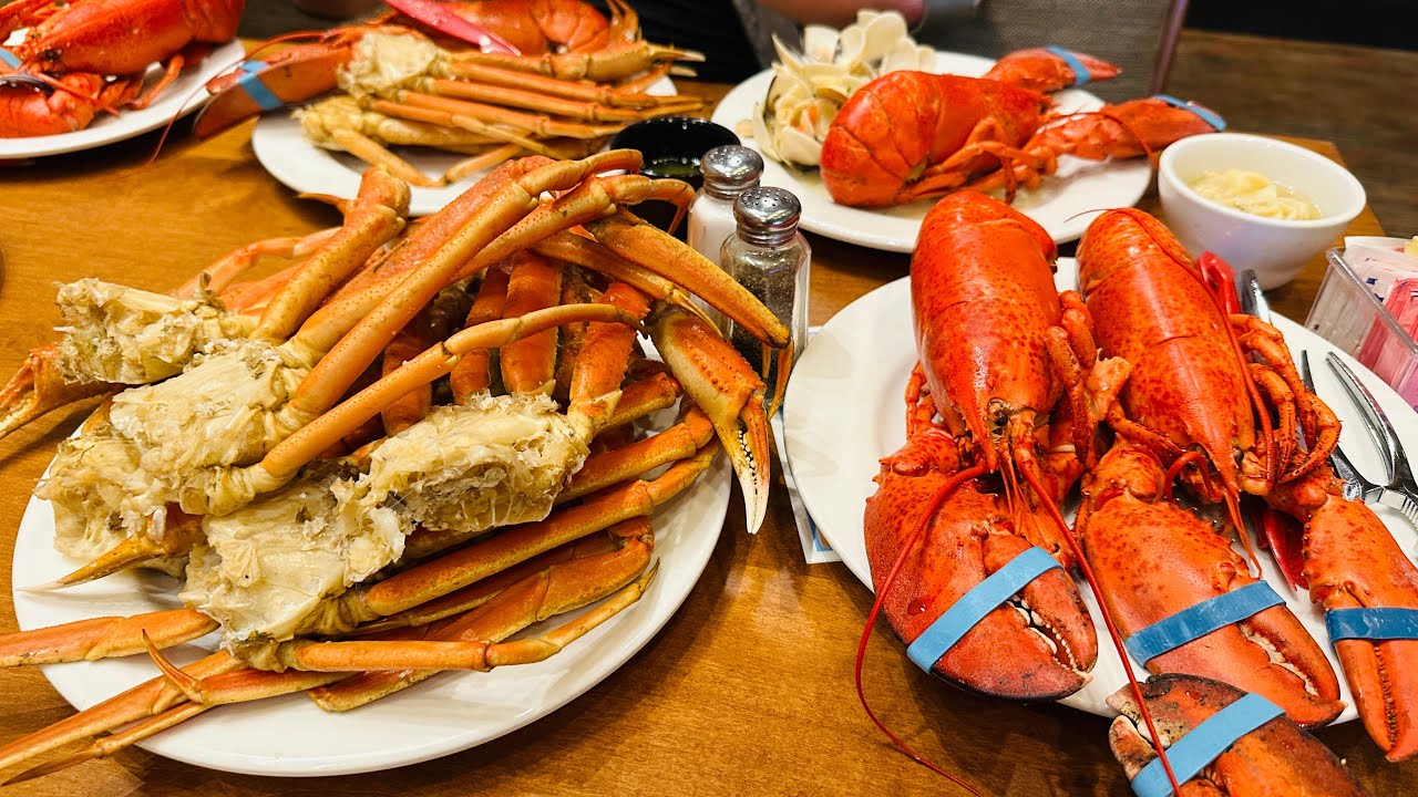 ALL YOU CAN EAT LOBSTER & SNOW CRAB BUFFET @ THIS FAMOUS BUFFET IN ...