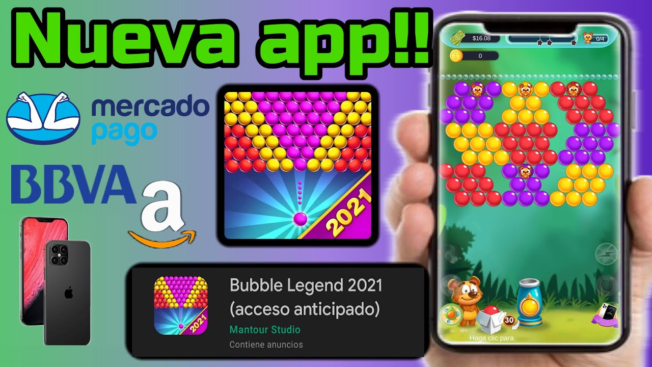 Bubble Legend 2021 - aplicación para ganar dinero? - YouTube