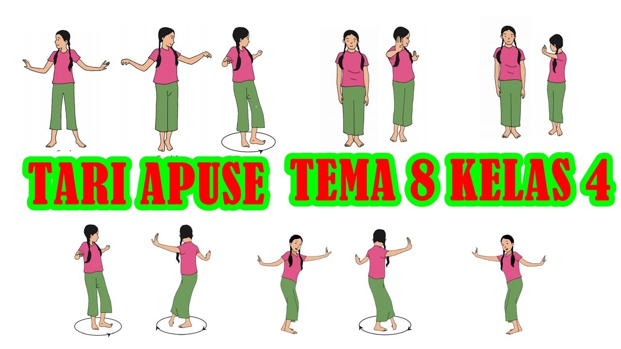 TARI APUSE TEMA 8 SUBTEMA 2 KELAS 4 - YouTube