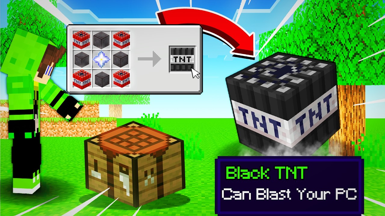 Minecraft, But I Can Craft Custom OP TNT... (Gone Extremely Wrong ...