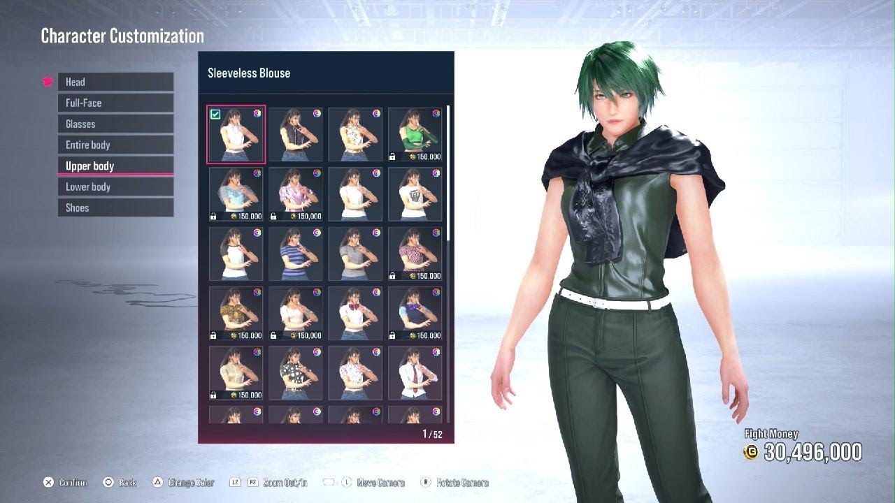 TEKKEN8_Any Female as Maki Zenin Alt Custom (Jun Unique Option) - YouTube