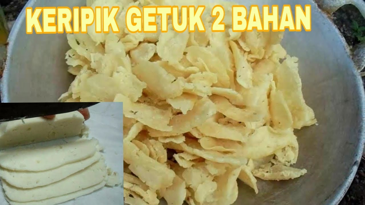 RESEP KERIPIK GETHUK UNTUK USAHA - YouTube