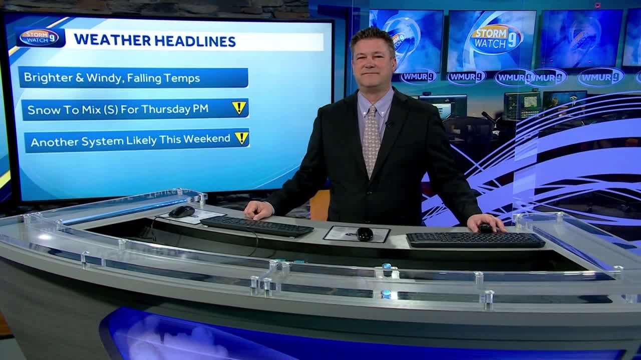 Video: Bright and windy ahead of more snow chances - YouTube