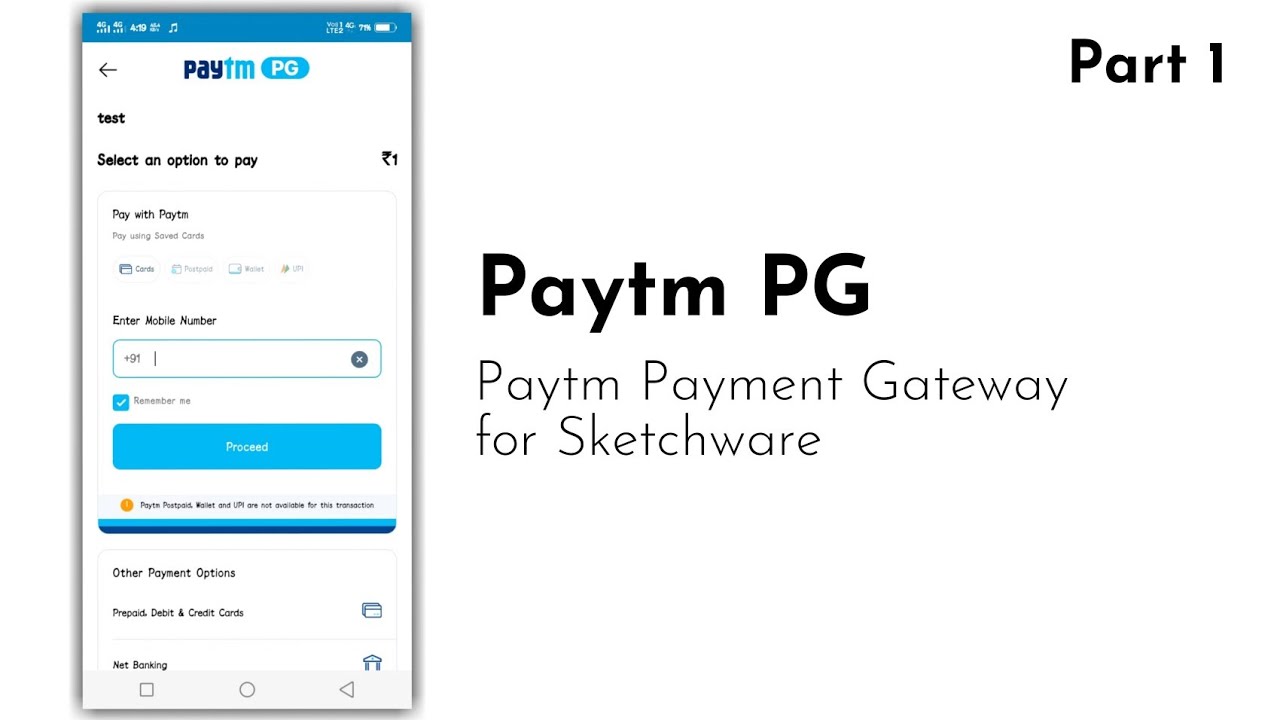 Paytm Payment Gateway in Sketchware | Technical TEAM 0.1 | PART 1 - YouTube