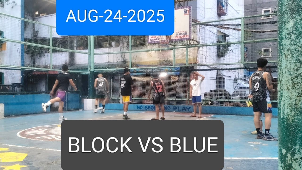 CARMEL L FERENAL is live! BLOCK VS BLUE #BASKETBALL DELPAN TENEMENT ...