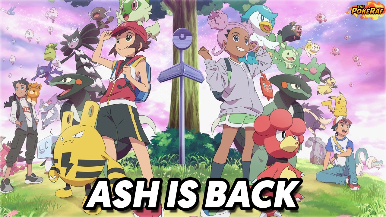 Ash Ketchum RETURNS in the NEW Pokémon Anime - YouTube