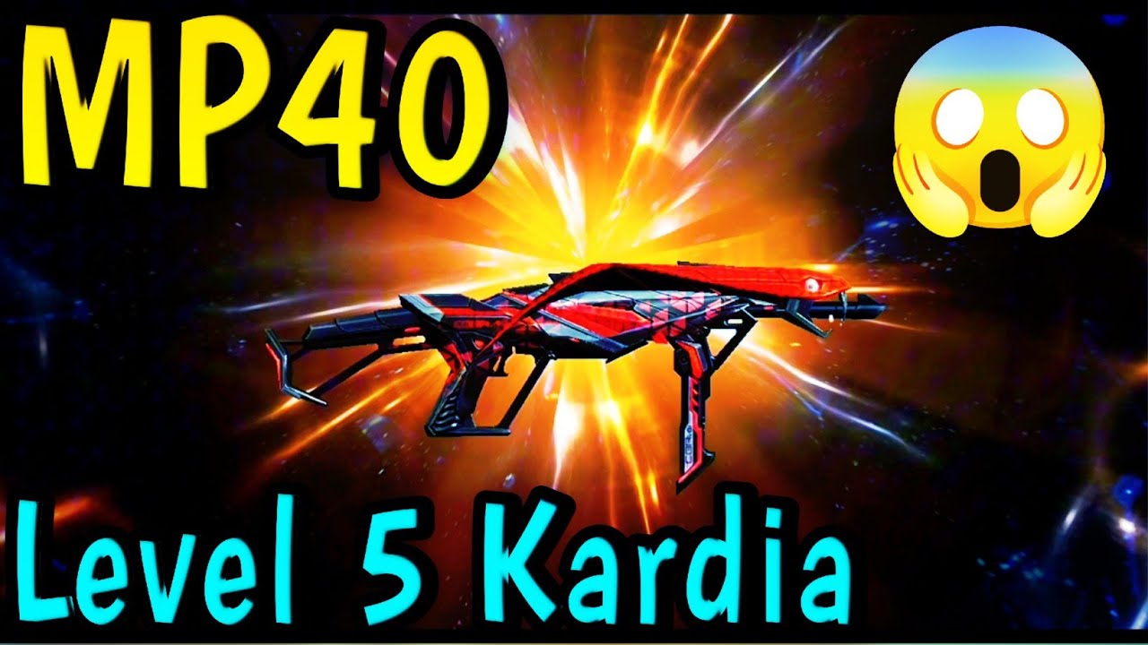 Upgrading Cobra Mp 40 Level 4 To Level 5 In Free Fire | Upgrade Mp 40 ...