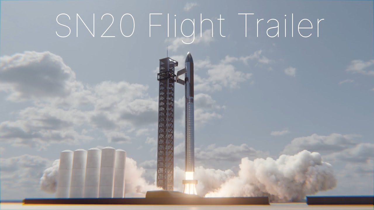 Trailer - SN20 (+next future flights) Flight [3D Animation] - YouTube