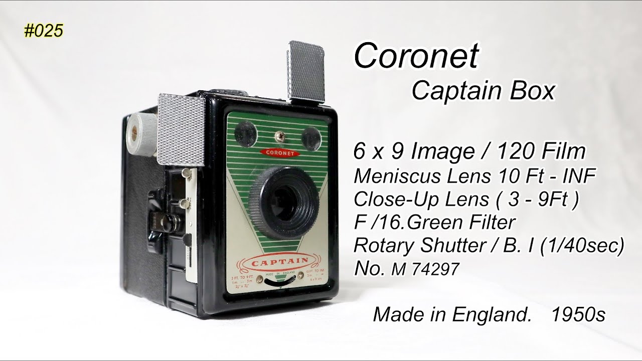 Coronet Captain Box. 1950s - YouTube