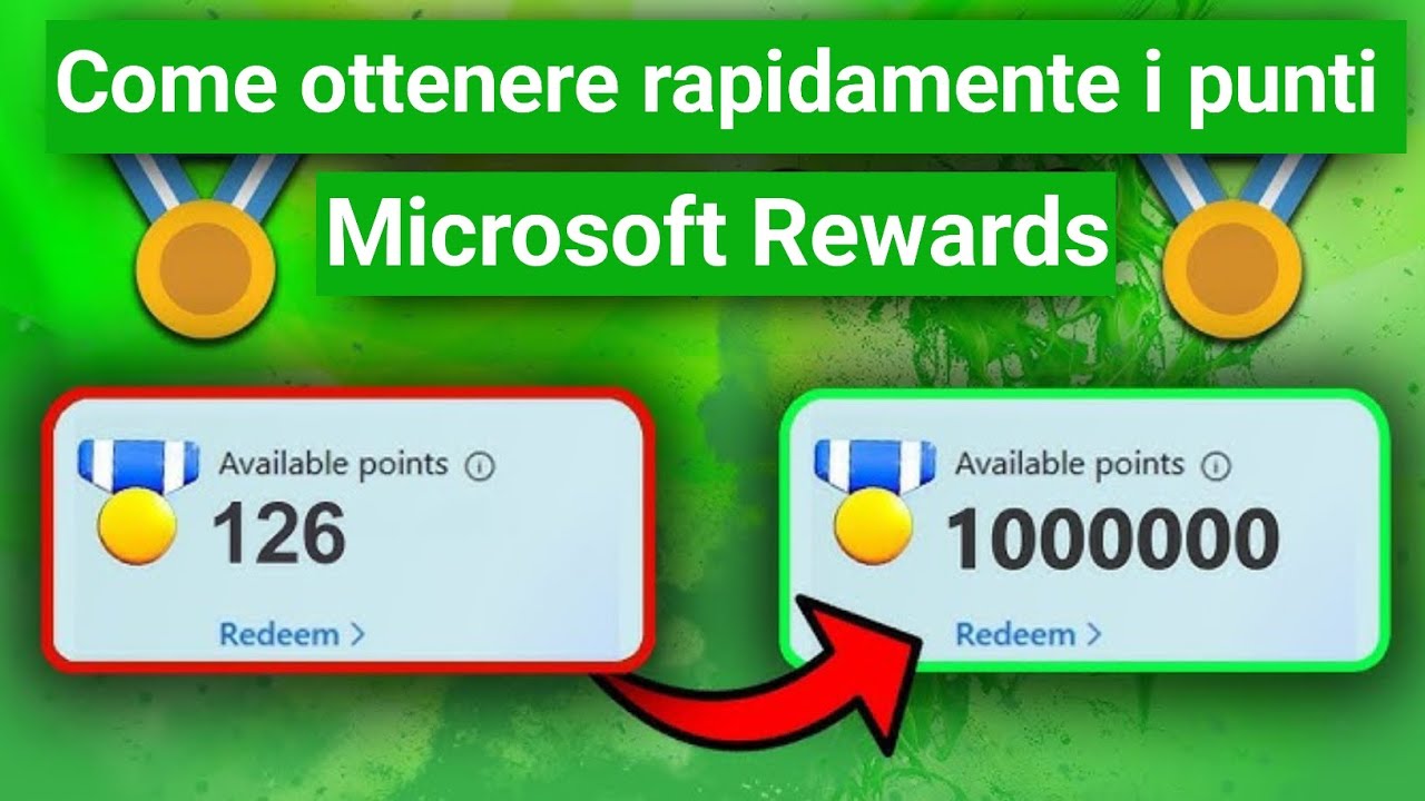 Punti Microsoft Rewards illimitati? Come ottenere rapidamente punti ...