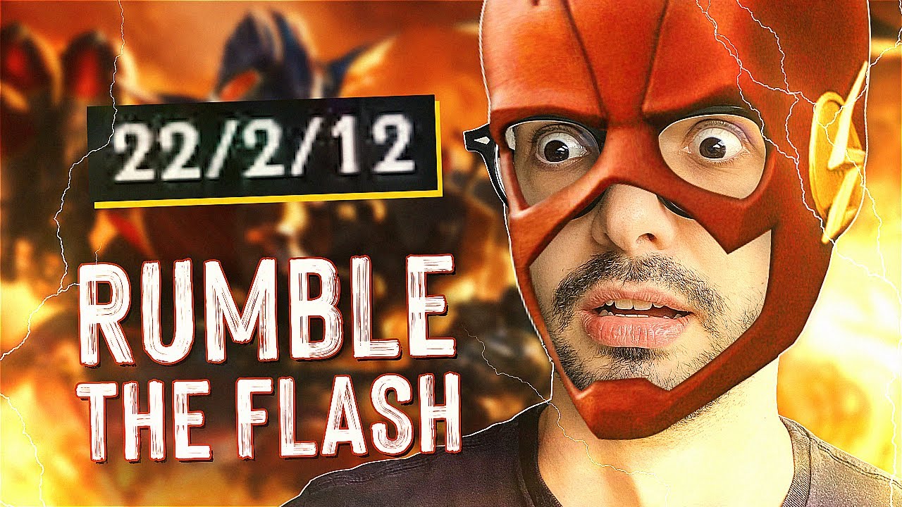 RUMBLE E PREDADOR BUFFADOS? VIREI O THE FLASH - YouTube