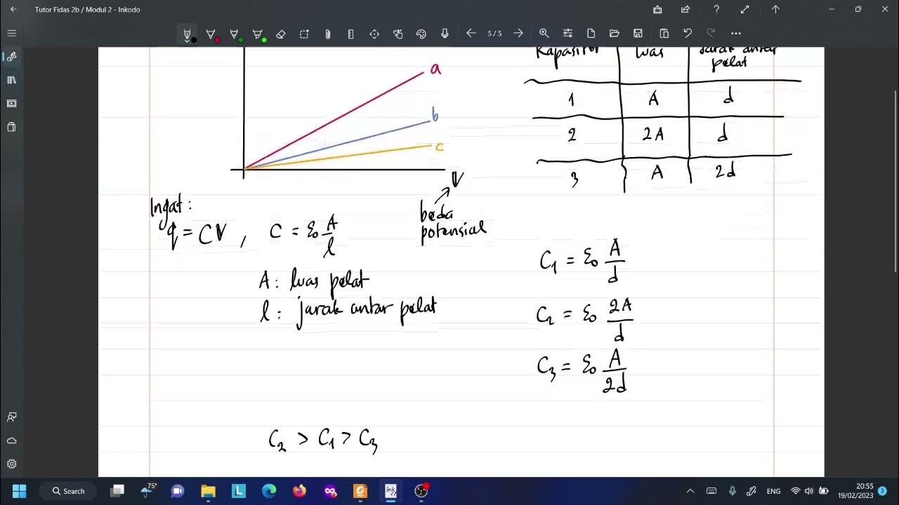 Pembahasan Modul Tutorial 2 - Fisika Dasar 2B 2022-2023_Soal A5 - YouTube