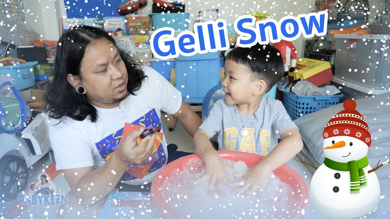 น้องคีนรีวิว - Gelli snow - YouTube