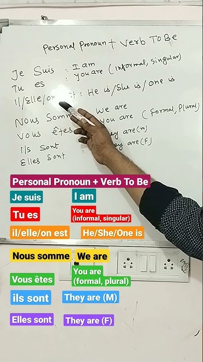 French Personal Pronoun | Learn French In 60 Days | French Grammar ...