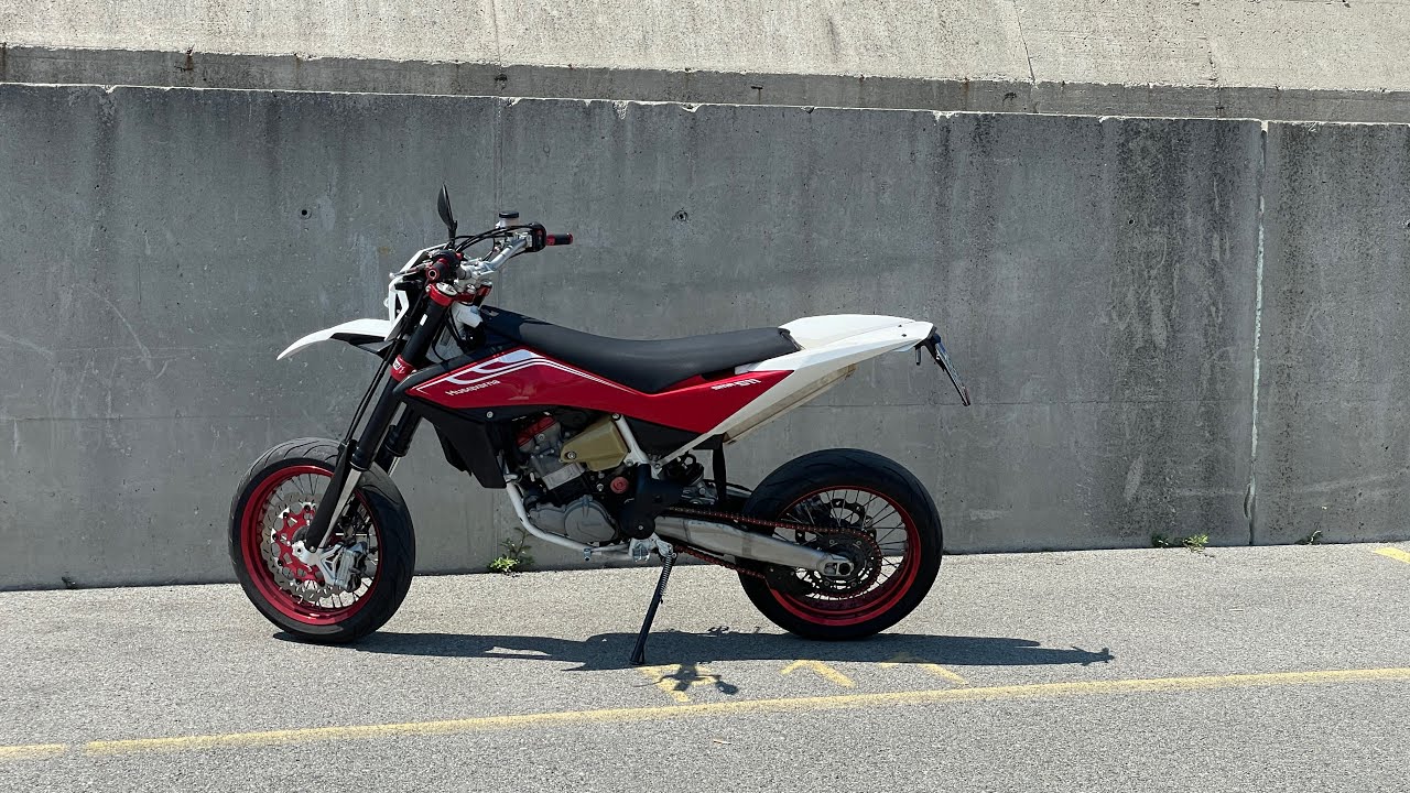 SUPERMOTO PURE SOUND RUN | HUSQVARNA SMR 511 🔥 - YouTube