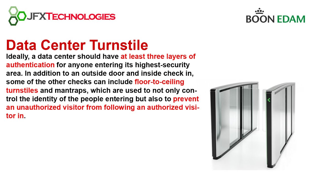 Data Center Turnstile - YouTube