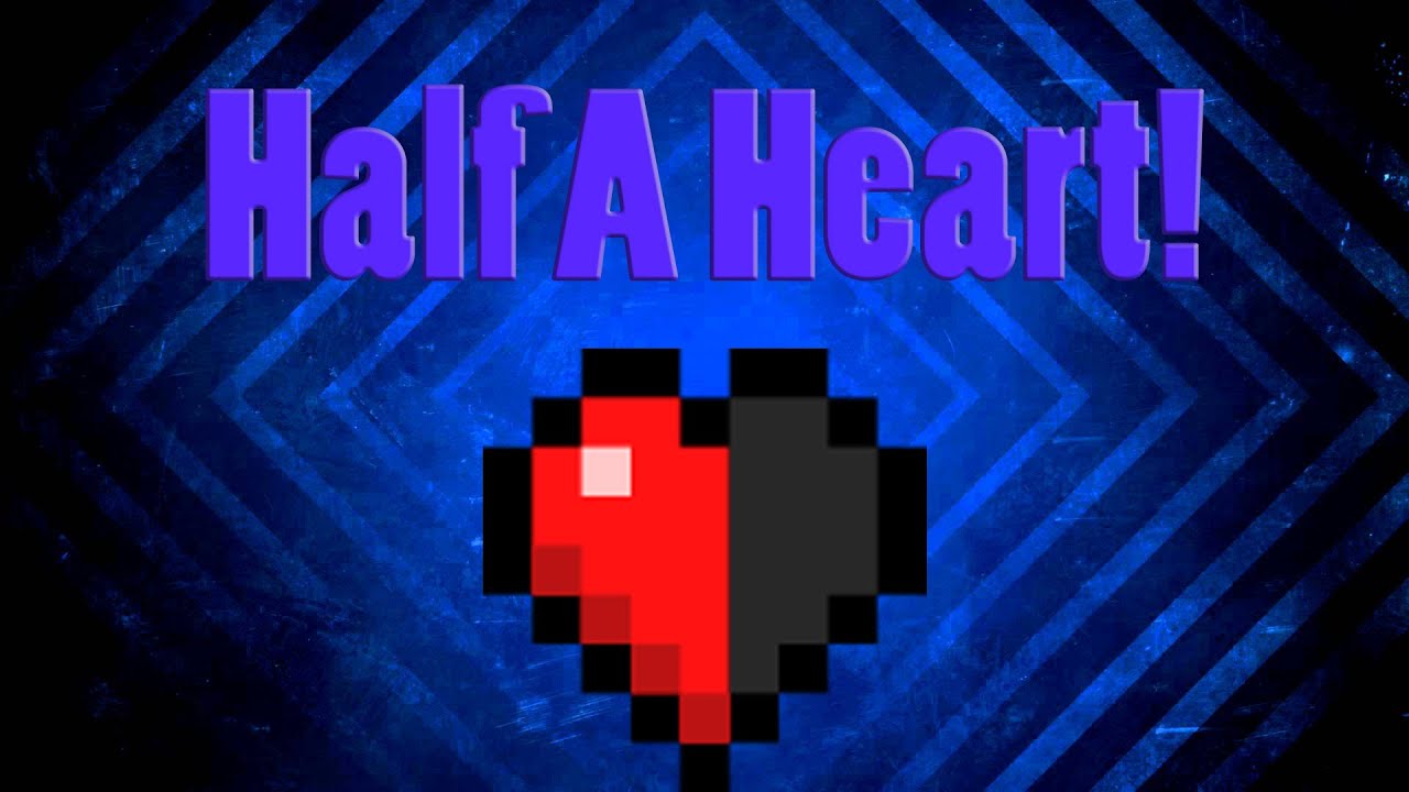 HALF A HEART!-Half a Heart Race Minecraft Minigame w/ TheTomahawk - YouTube