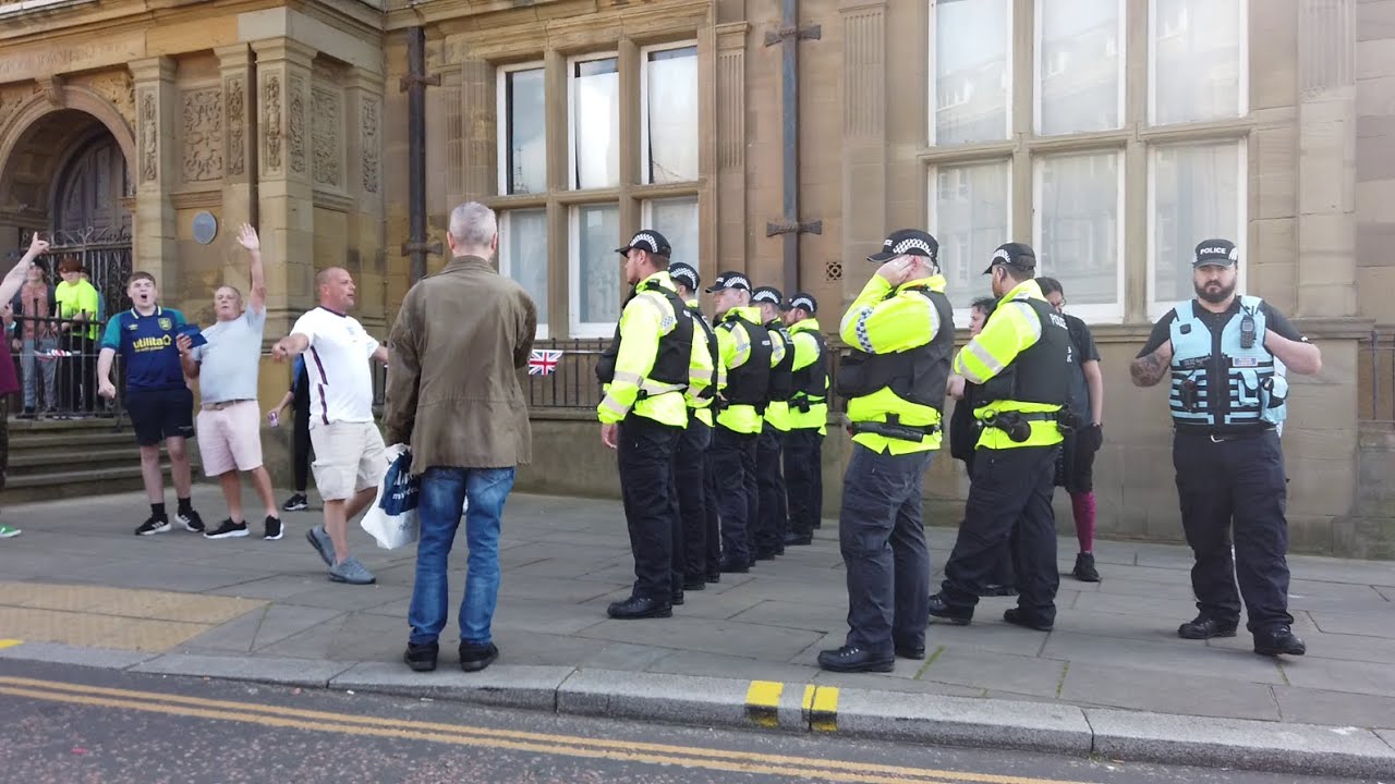 blackpool protest about to happen, in Blackpool rebellion is in full ...