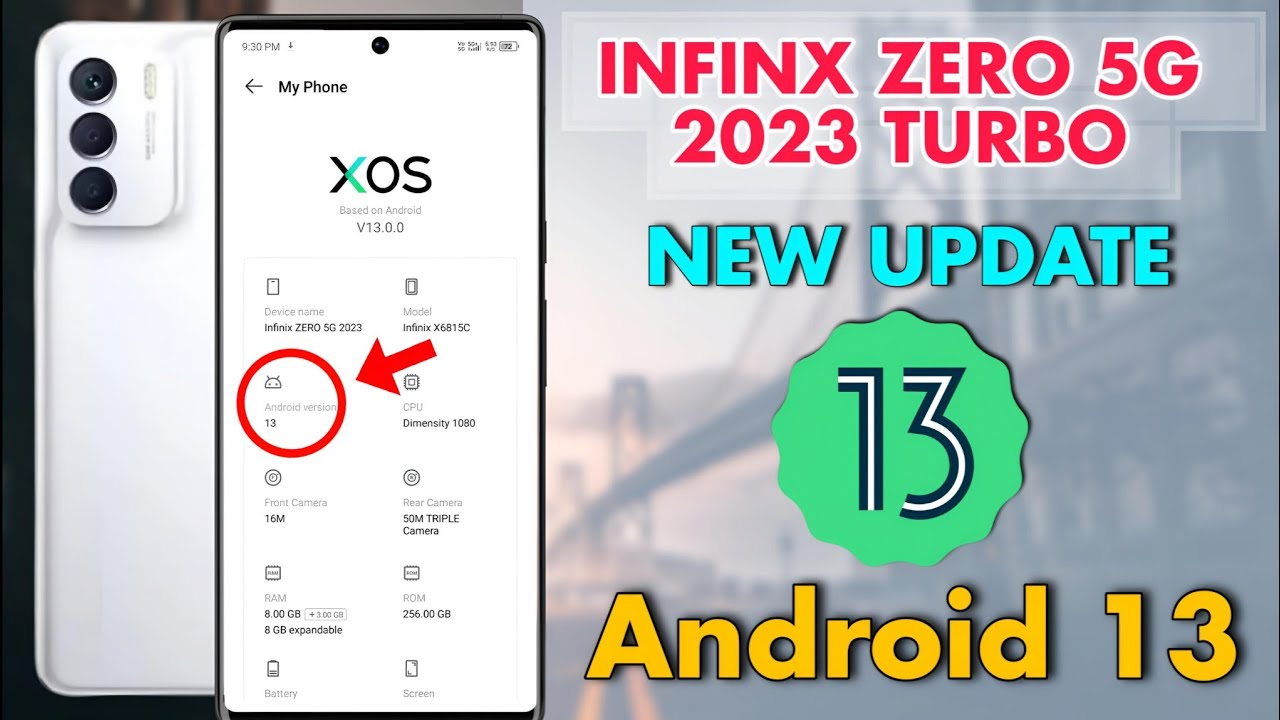 Infinix Zero 5g 2023 Update Android 13 -Infinx Latest Update - Infinix ...