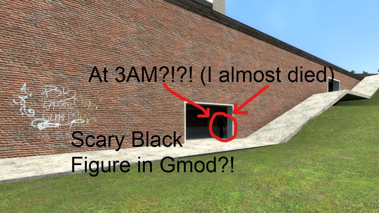 Gmod ARG but the player doesn't care that there is a Black Figure - YouTube