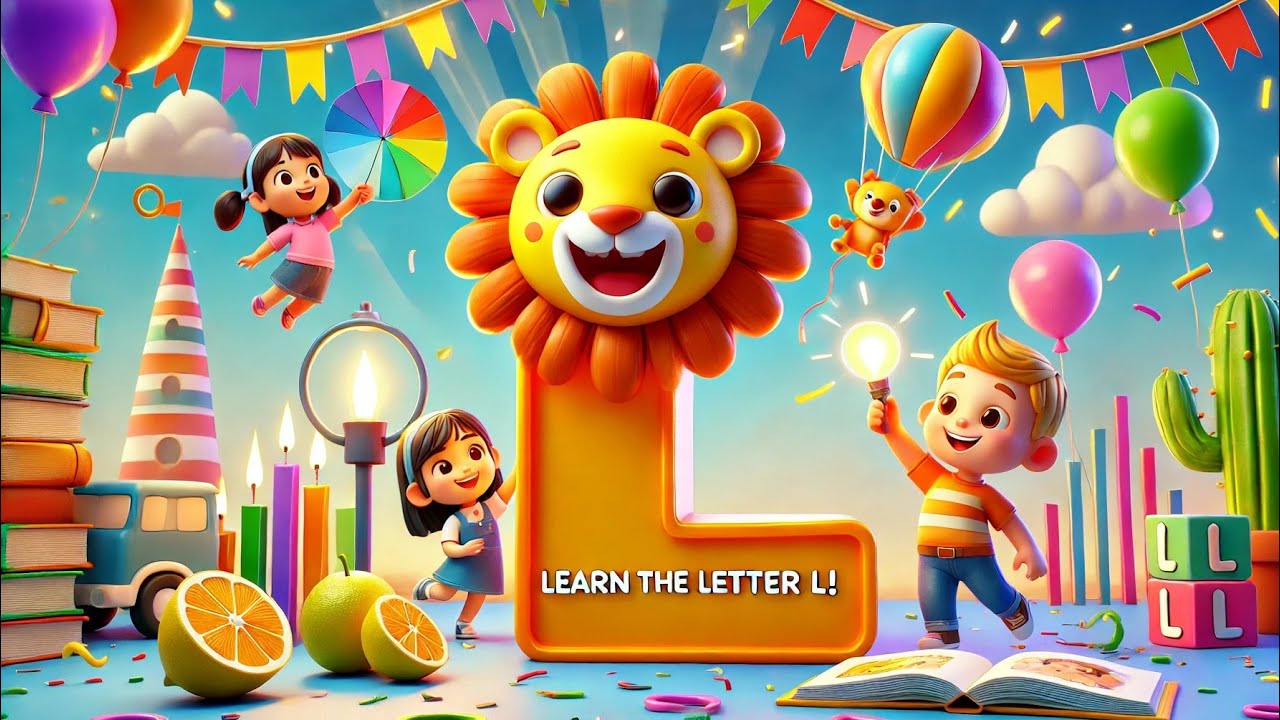 Learn the Letter L! | Fun Alphabet Song for Kids - YouTube