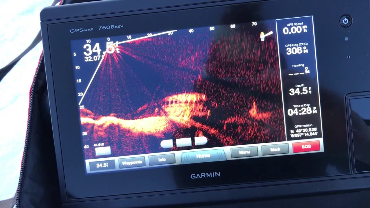 Garmin Panoptix LiveScope StructureScan for Search and recovery. School ...