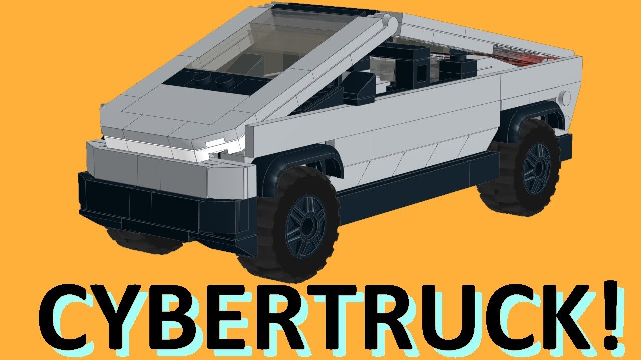 How to Build a Lego CYBERTRUCK 6 Stud - YouTube