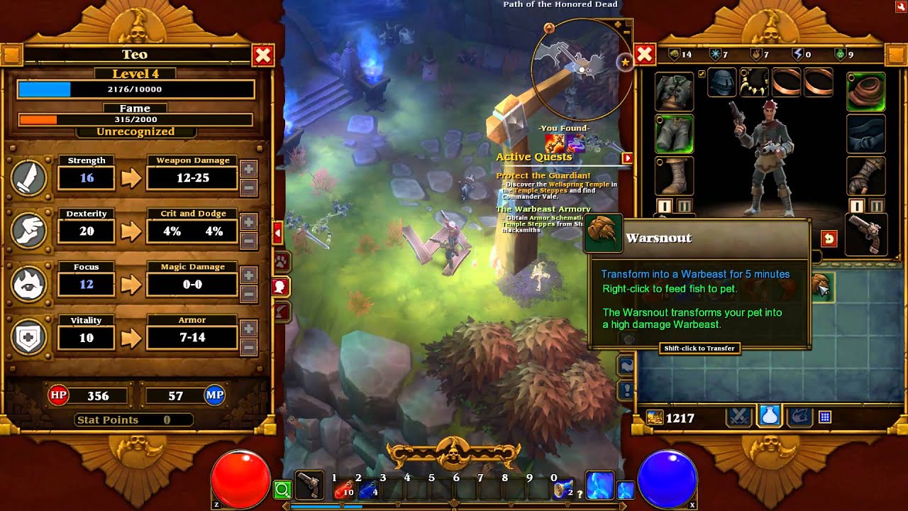 Torchlight II - Demo Gameplay 1080p - YouTube