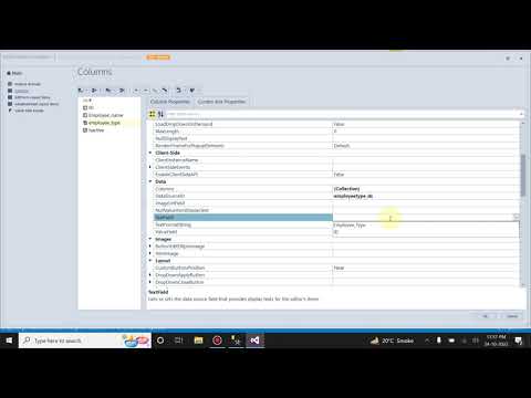 To Create Web Application and ASPxGridView for Data Entry - YouTube