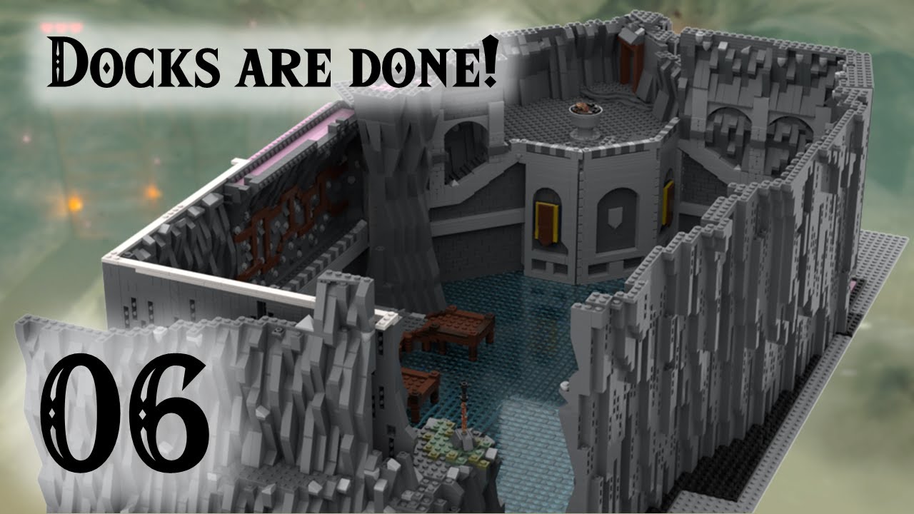 LEGO Hyrule Castle MOC build series - part 6: putting it all together ...