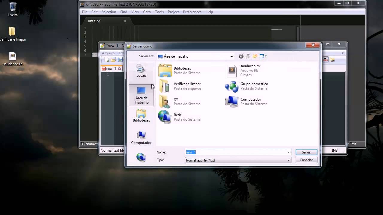 Configurando editores de texto para a linguagem Ruby - YouTube