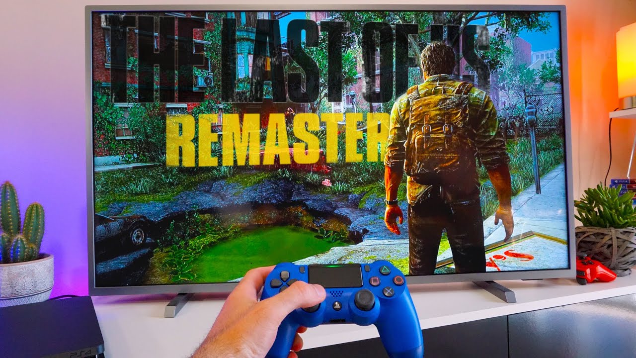 The Last Of Us: Remastered- PS4 POV Gameplay, Unboxing And Test - YouTube