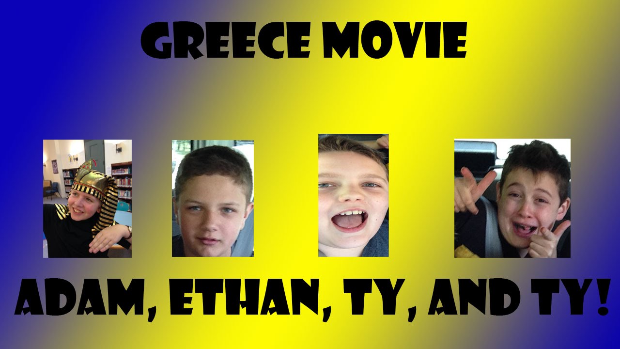 A Trip Back In Time The Sequel - Greece! Ty, Ty, Adam, and Ethan - YouTube