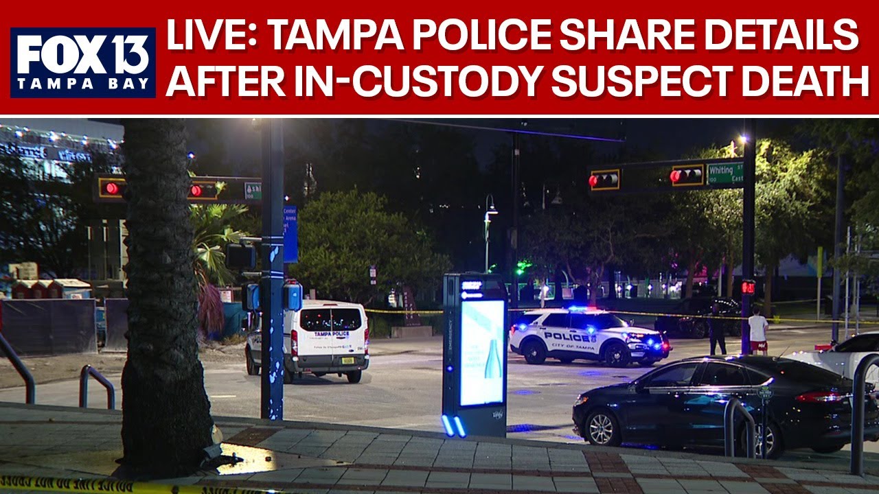 Tampa police sharing details after suspect hit by car while in-custody ...