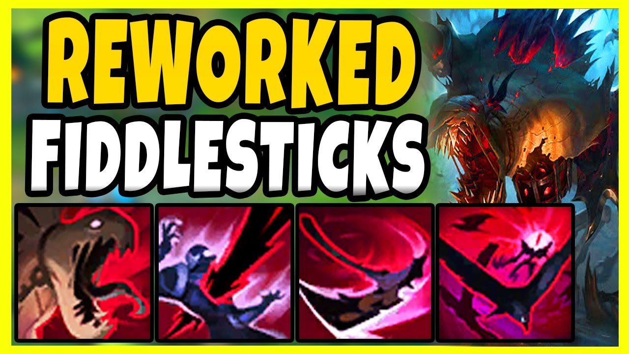 Fiddlesticks Rework Gameplay! Learning His Abilities! - League of ...