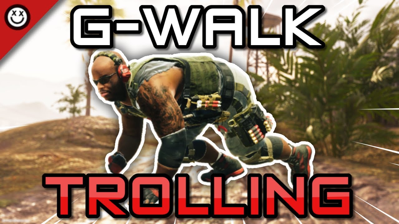 HILARIOUS G-WALK TROLLING ON MW2! (Gorilla Walk) - YouTube
