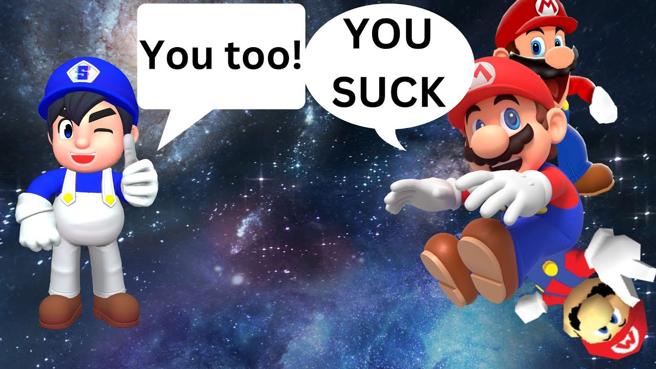 (Not) SMG4: Mario gets depressed because toad and SMG4 didn't like his ...