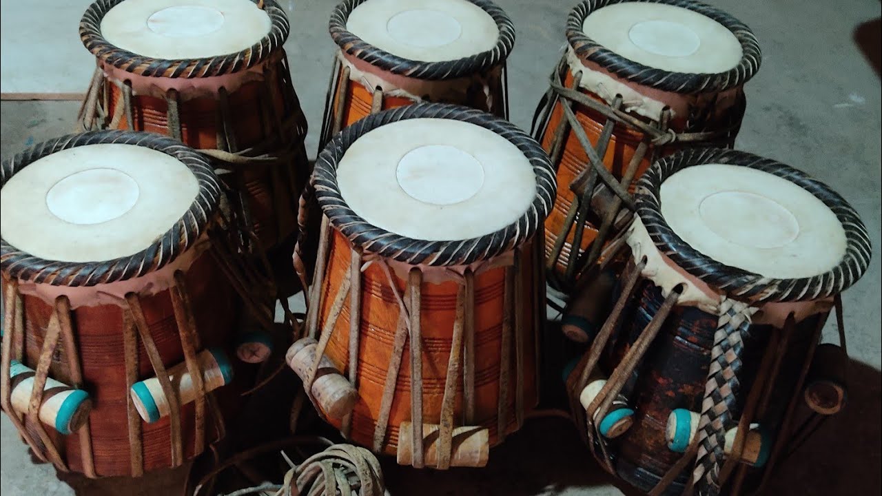 tabla making - YouTube