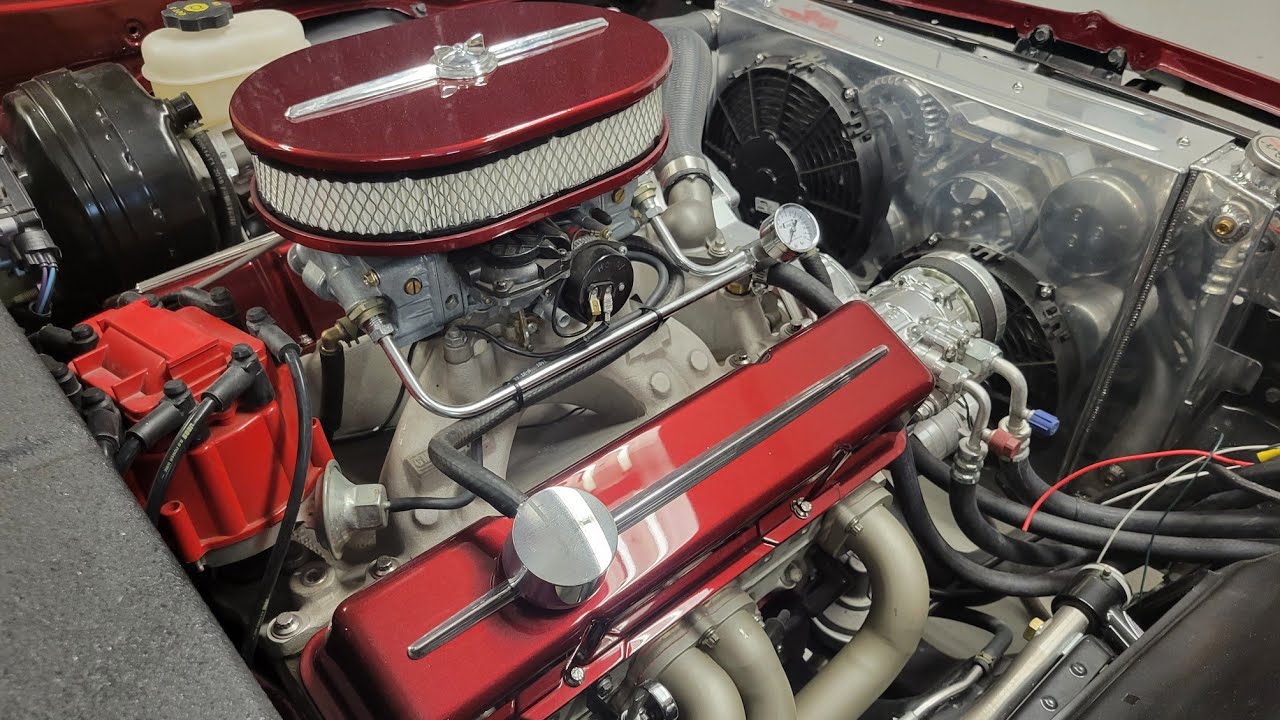 FIRST START (Crate Engine 383 Stroker) GM performance 500+hp [1968 ...