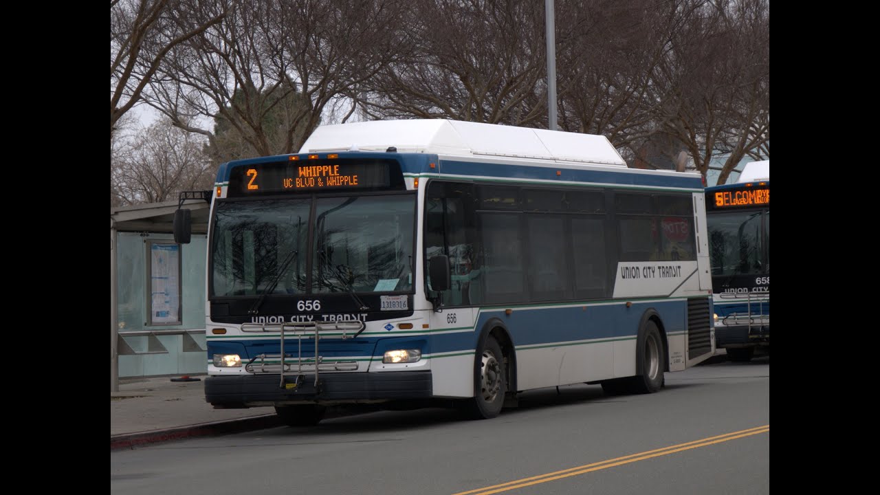 Union City Transit Orion VII NG #656 on route 2 - YouTube