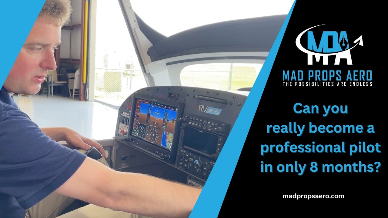 Can you really become a professional pilot in only 8 months? - YouTube