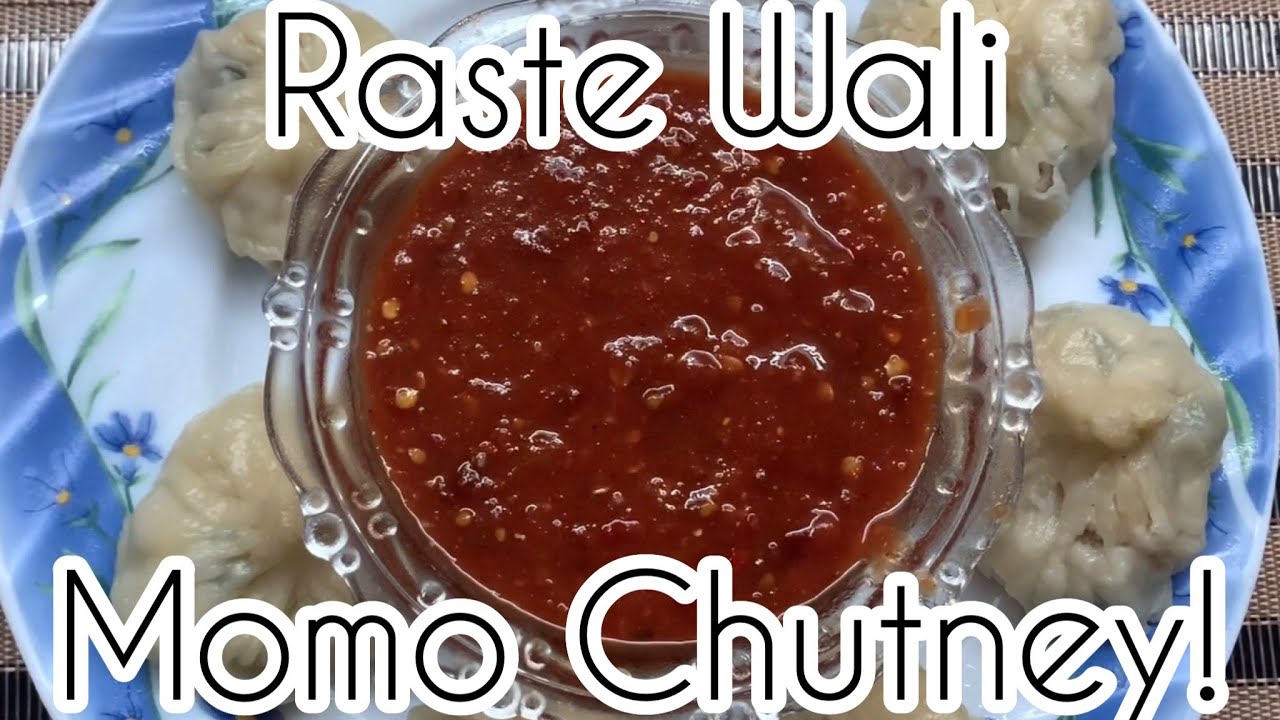 MOMO CHUTNEY| Authentic Street Style Red Momo Sauce - YouTube
