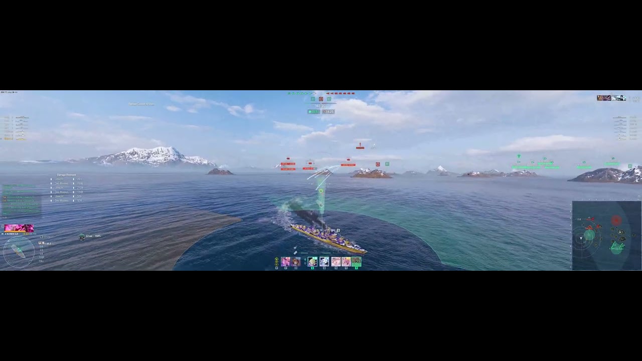 World of Warships Clan Battle (Season 31) “Mahi-Mahi." [4-FUN] vs [MX ...