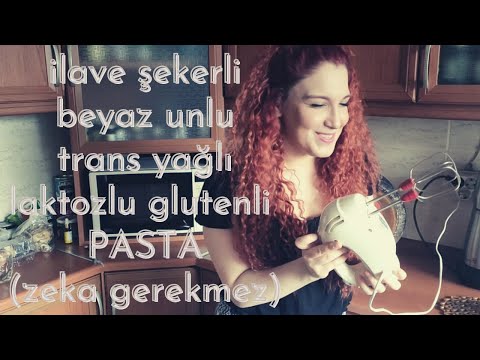 yalnız doğum günü ve sıradan bir fukara pastası KAOTİK MUTFAK 2