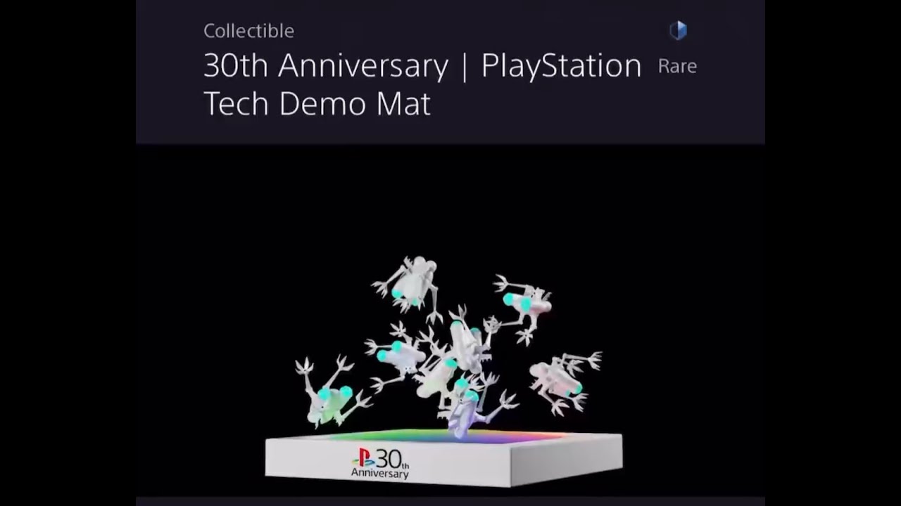 30th Anniversary | PlayStation Tech Demo Mat - YouTube