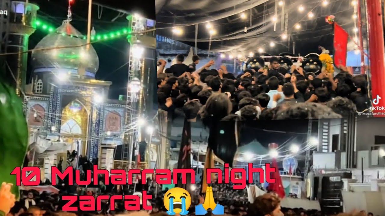 Karbala Maidan rohri 10 Muharram night ziarat 🙏😭💕 - YouTube
